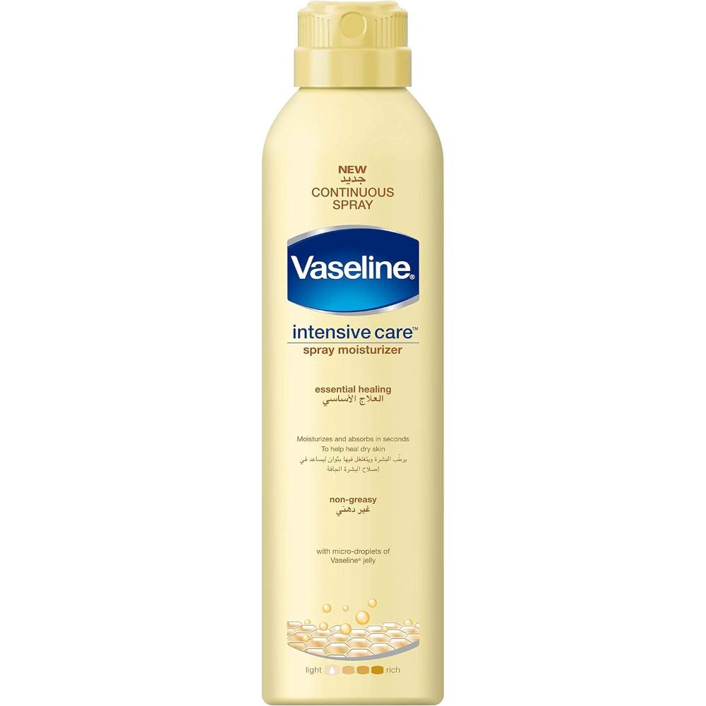 Vaseline Intensive Care spray Moisturizer Essential Healing, 190mL ...